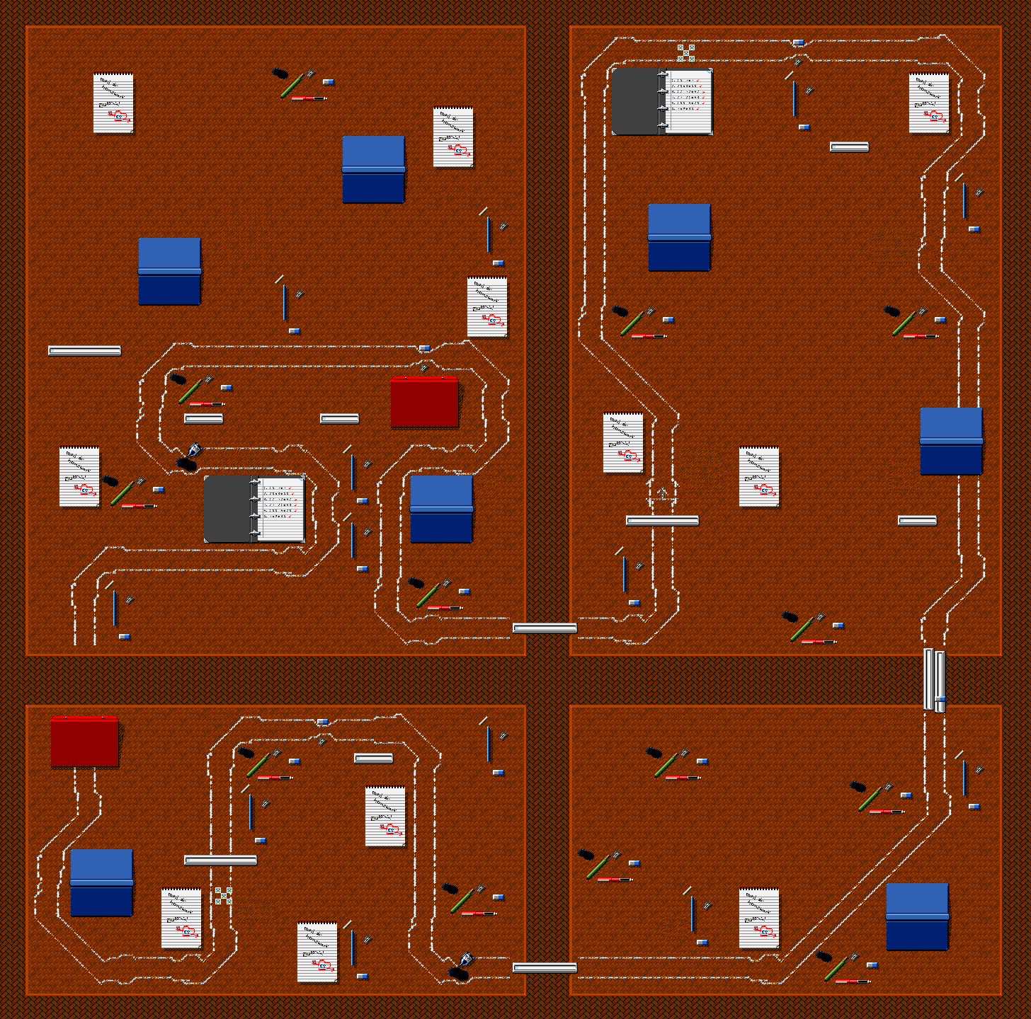 Race 20: Crayon Canyons - Mario Kart PC