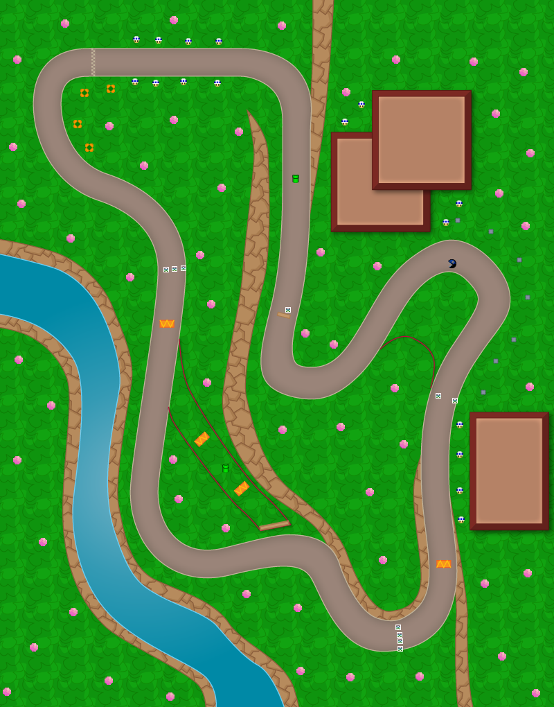 SMW Blossom Garden - Mario Kart PC