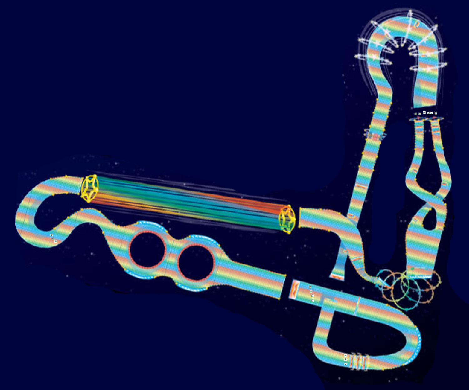 Rainbow Road - Mario Kart PC