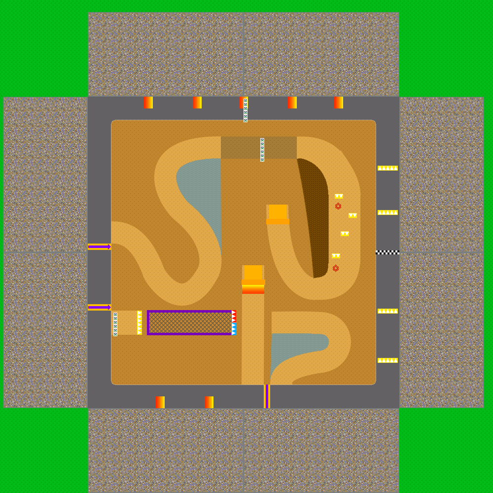 N64 Wario Stadium - Mario Kart PC