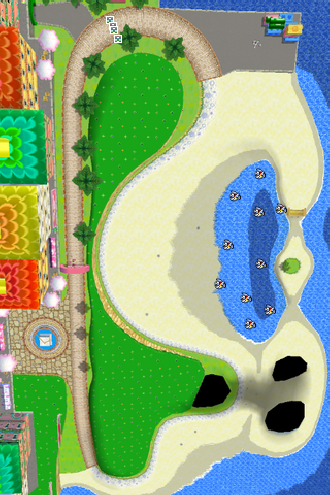 GCN Peach Beach - Mario Kart PC