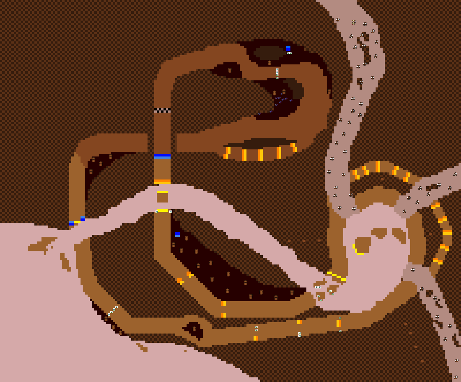 Choco mountain - Mario Kart PC