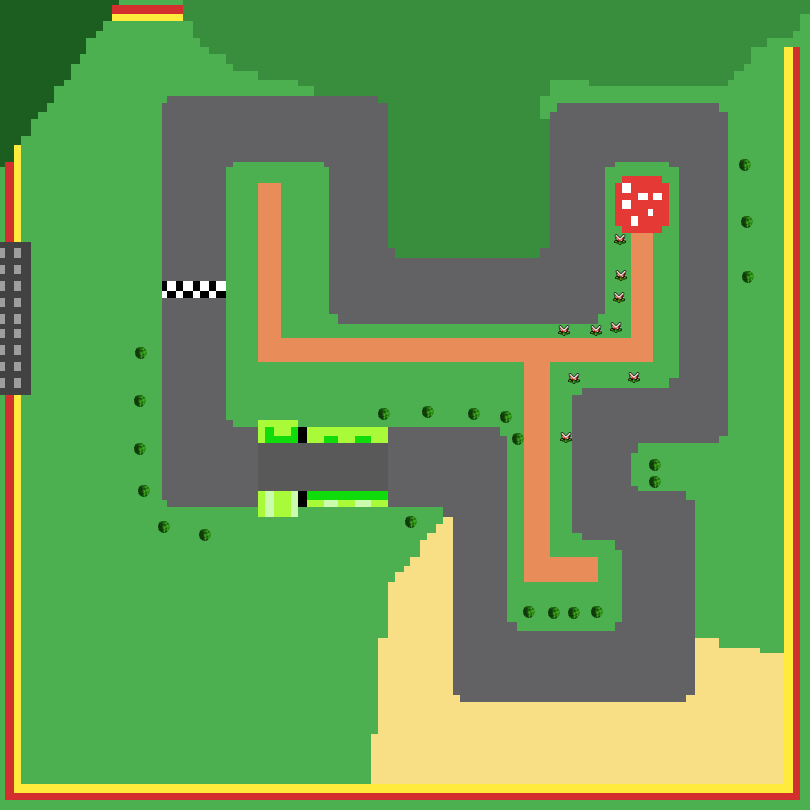 N64 Mario Raceway - Mario Kart PC