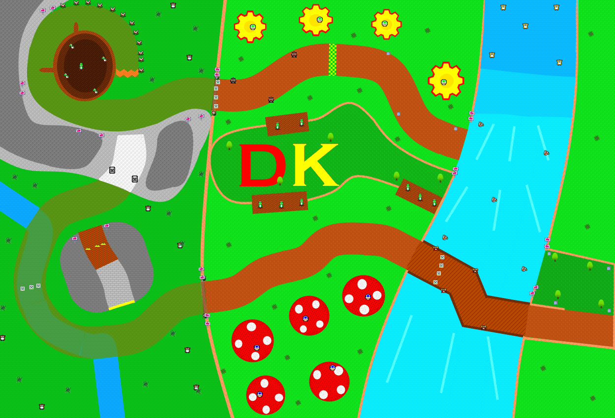 MKPC - Vallée tropicale DK / DK's Tropical Valley - Mario Kart PC