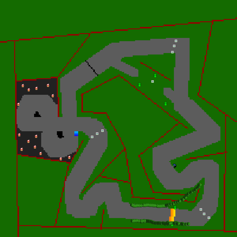 SBOK3 Red Raceway 4 - Mario Kart PC