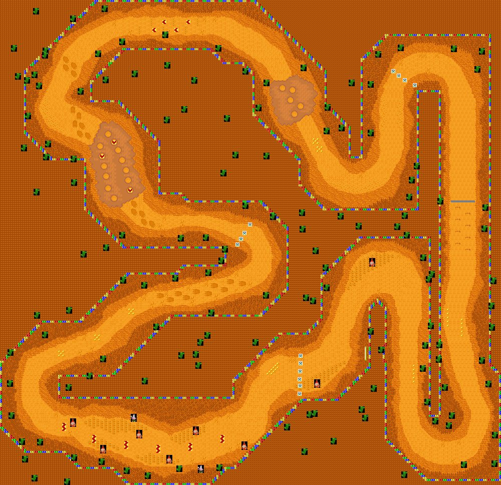 GBA Sunset Wilds - Mario Kart PC