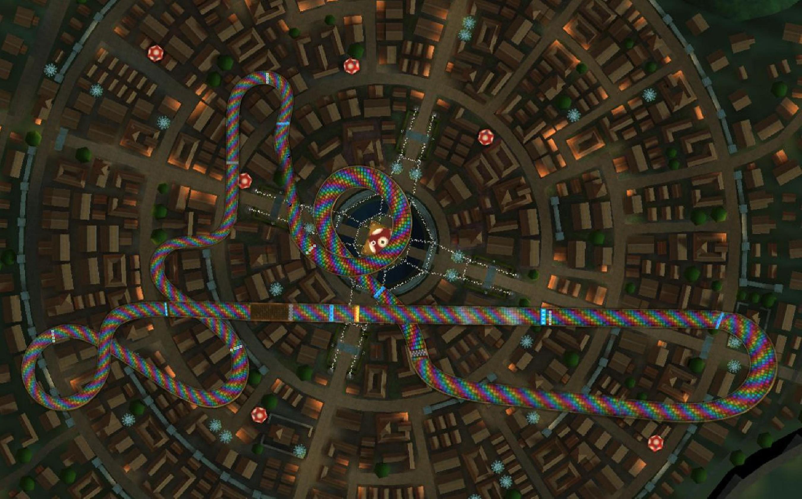 N64 Rainbow Road - Mario Kart PC