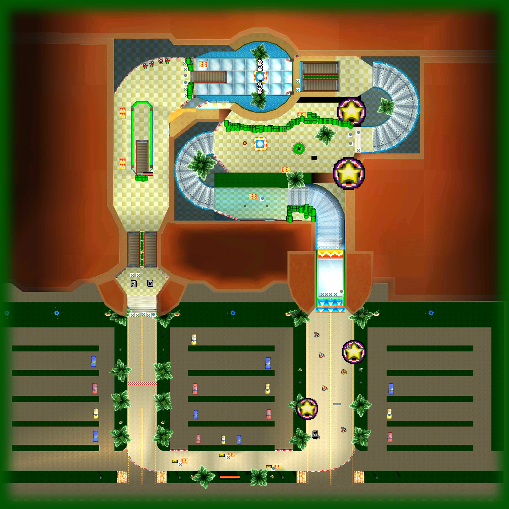 WII Coconut Mall X - Mario Kart PC
