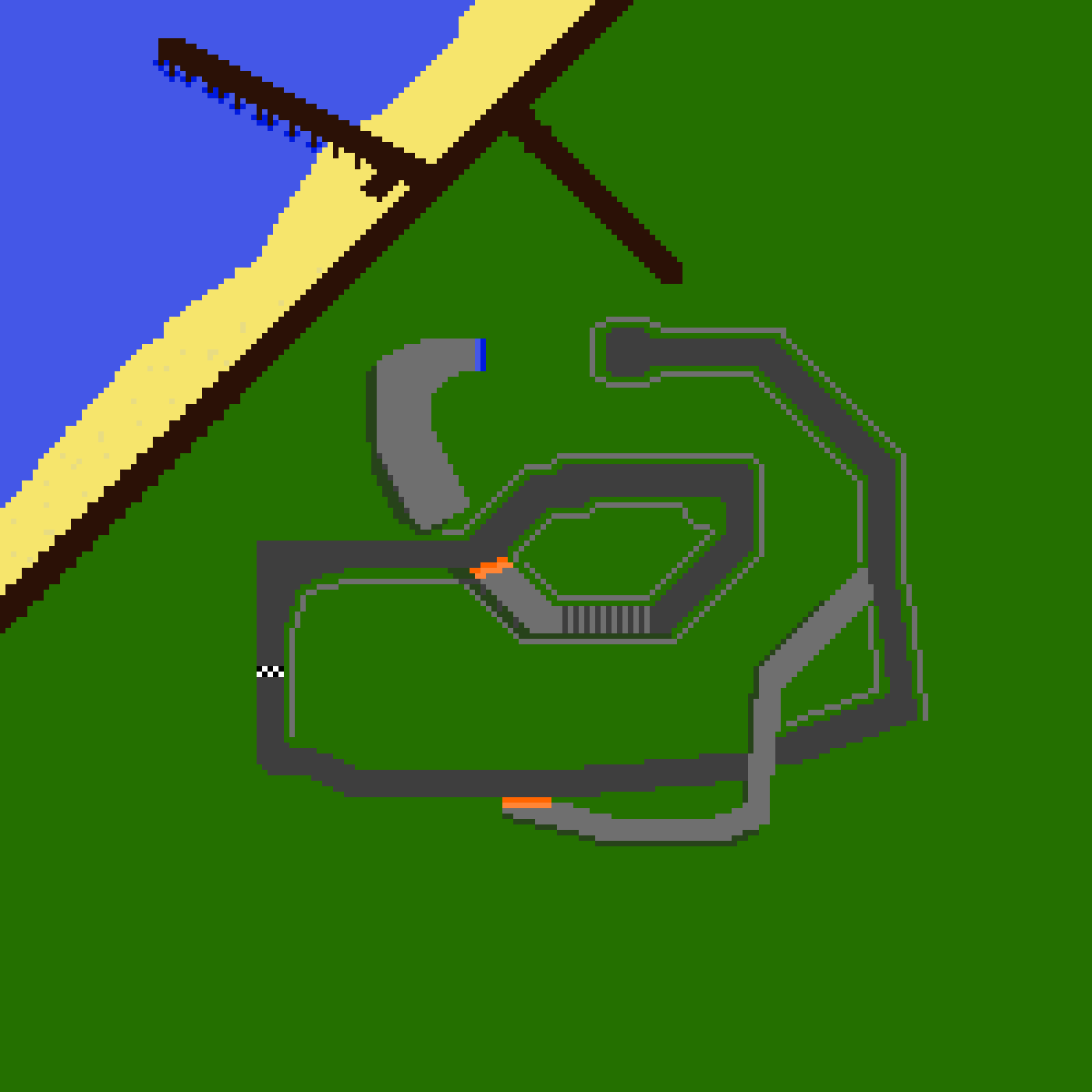 Seaside Speedway - Mario Kart PC
