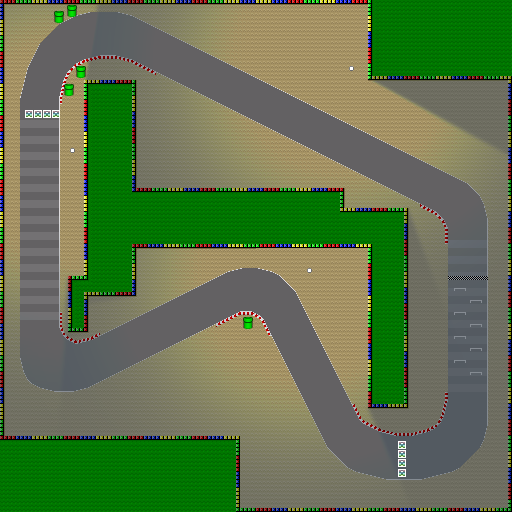 SNES Mario Circuit 1 (RTX) - Mario Kart PC