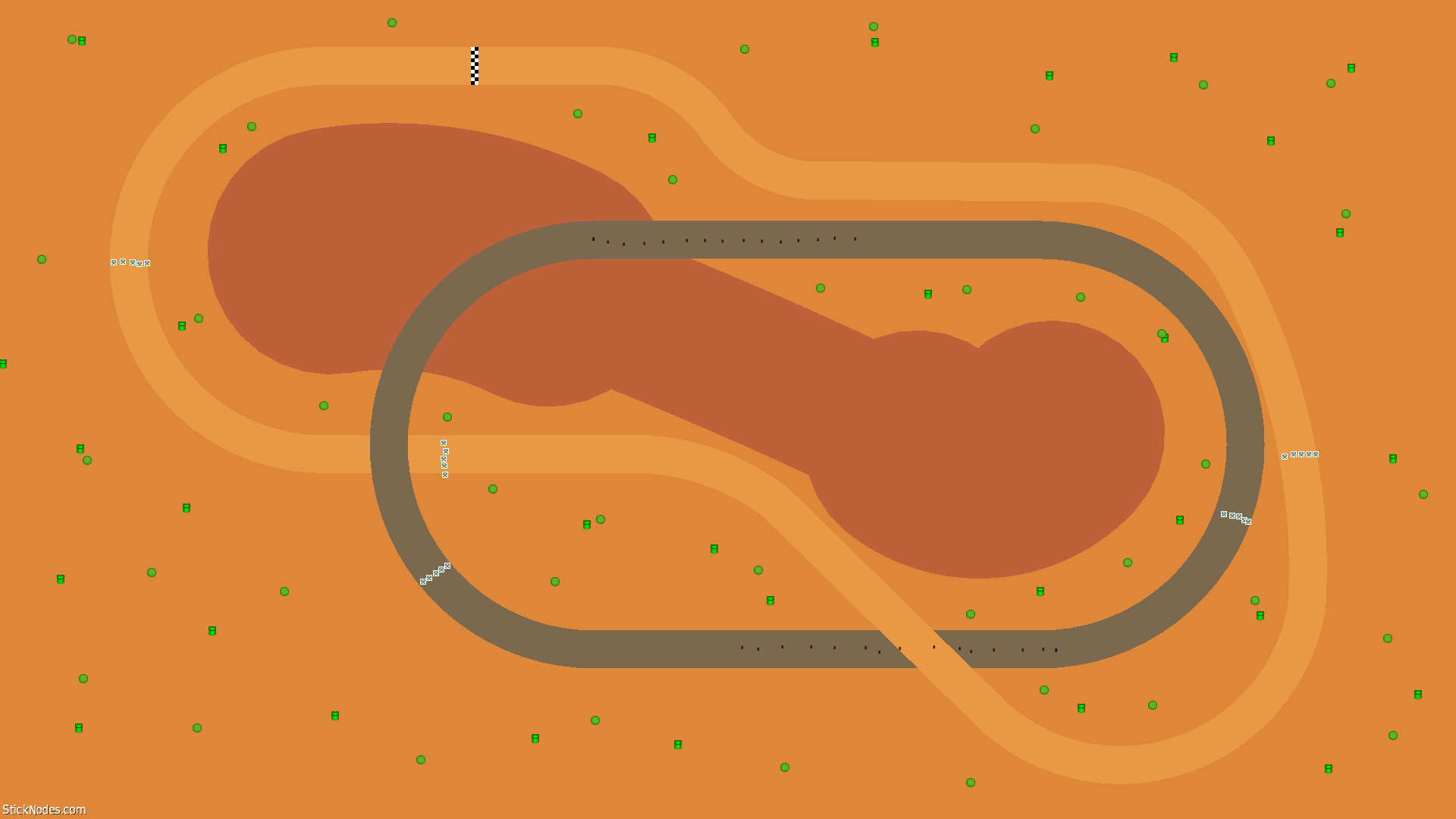 Kalimari Desert 1 - Mario Kart PC