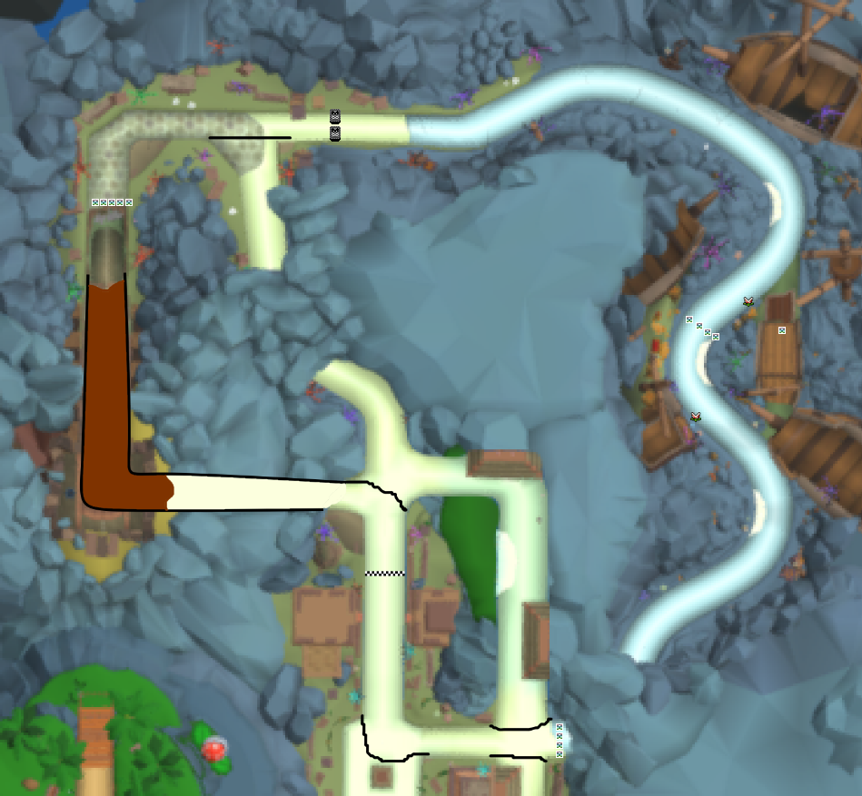 Piranha Plant Cove 3 - Mario Kart PC