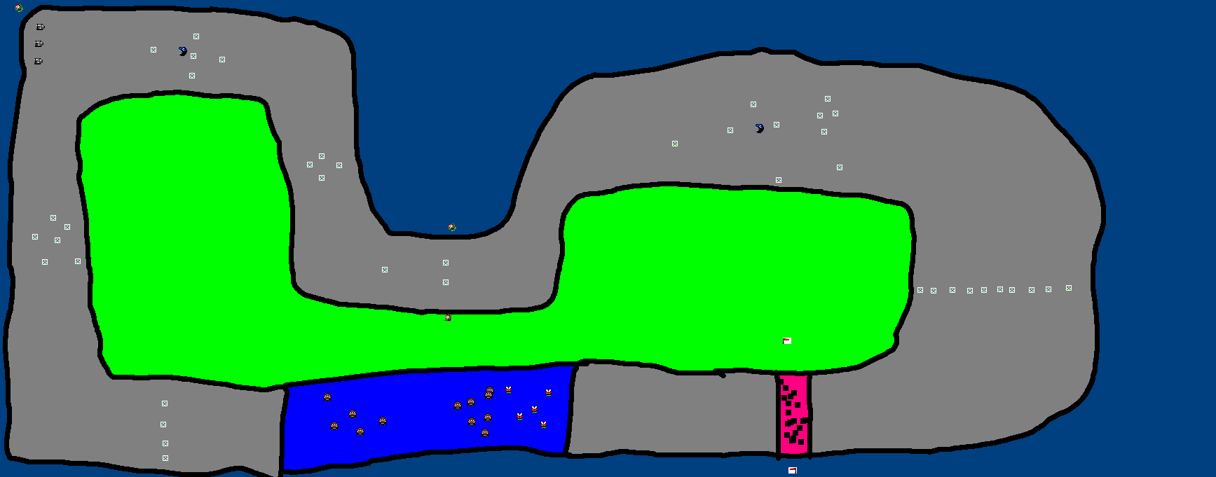 Pool Road - Mario Kart PC