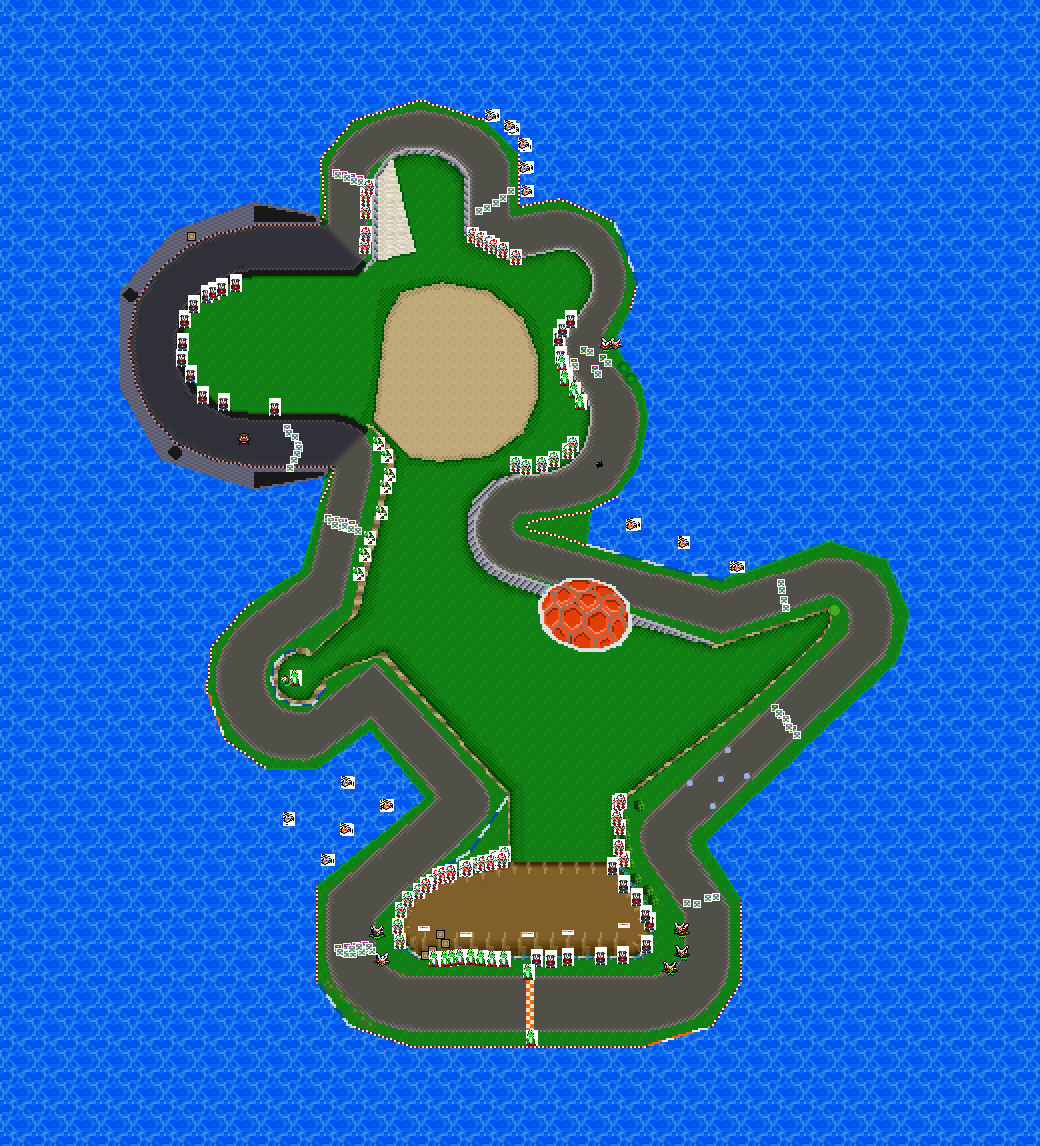 Yoshi Circuit 2 - Mario Kart PC