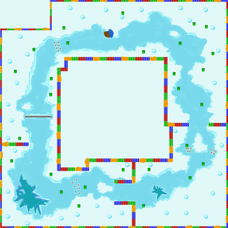 MKT SNES Vanilla Lake 1 - Mario Kart PC