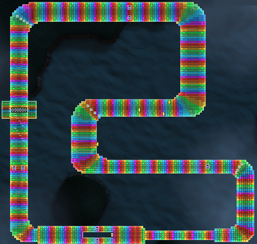 SNES Rainbow Road - Mario Kart PC