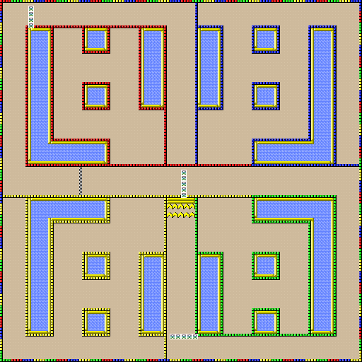 SNES Battle Course 2 - Mario Kart PC