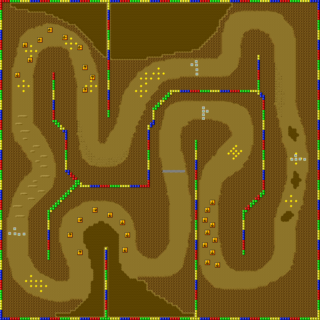 Radiator Springs - Mario Kart PC