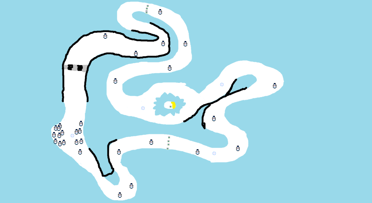 Frozen Lake - Mario Kart PC