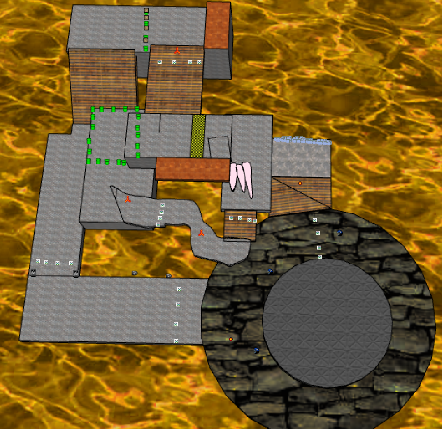 Volcanic Factory - Mario Kart PC