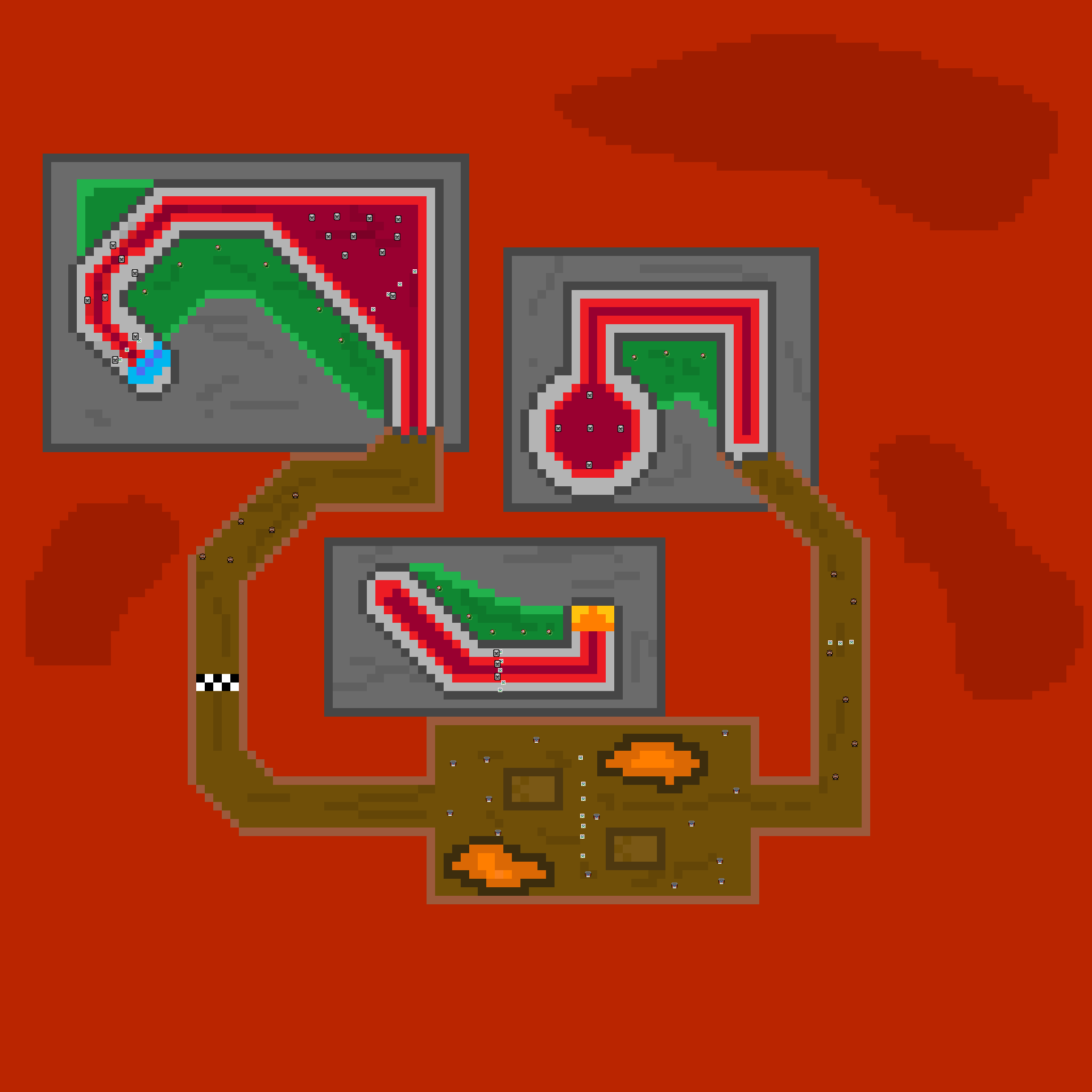 Pixelated Circuit 4 - Mario Kart PC