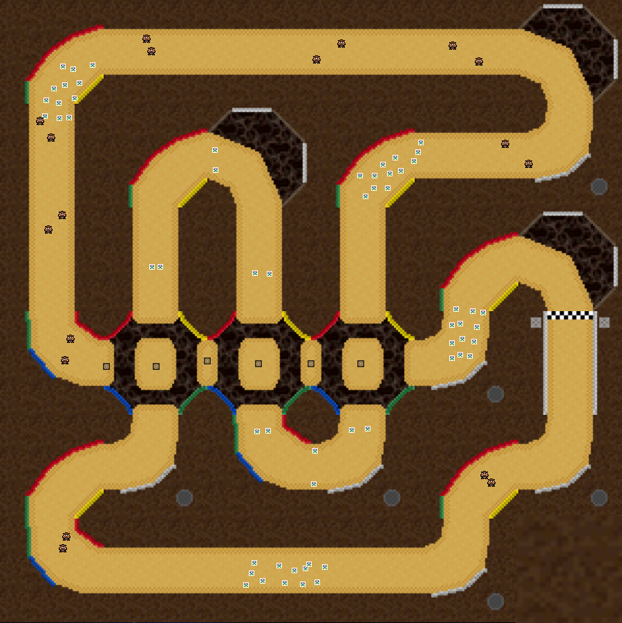 MKU Wario's Obstacle Course - Mario Kart PC