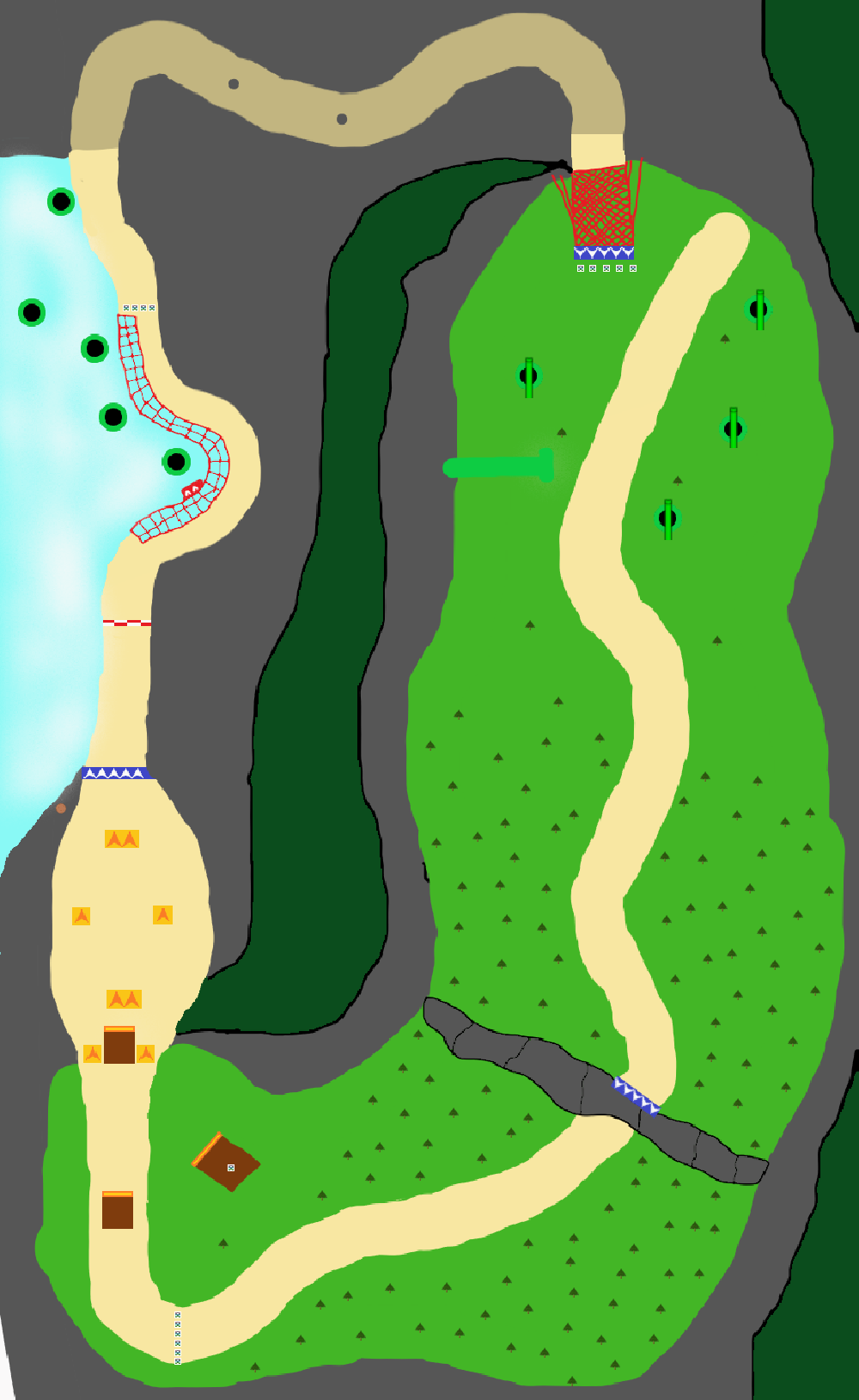 3DS Rock Rock Mountain - Mario Kart PC