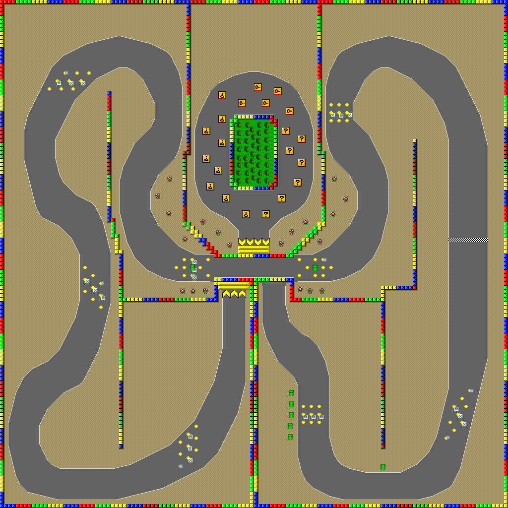 Diddy´s Raceway - Mario Kart PC