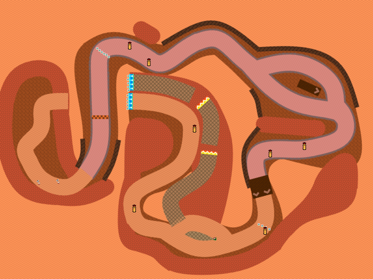 Wii U Bone-Dry Dunes - Mario Kart PC