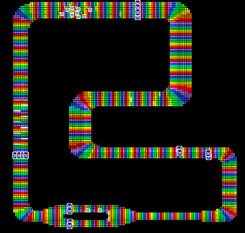 SNES Rainbow Road - Mario Kart PC