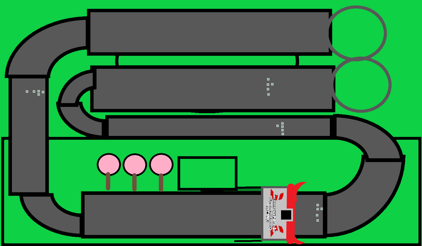 Japanese Gardens - Mario Kart PC