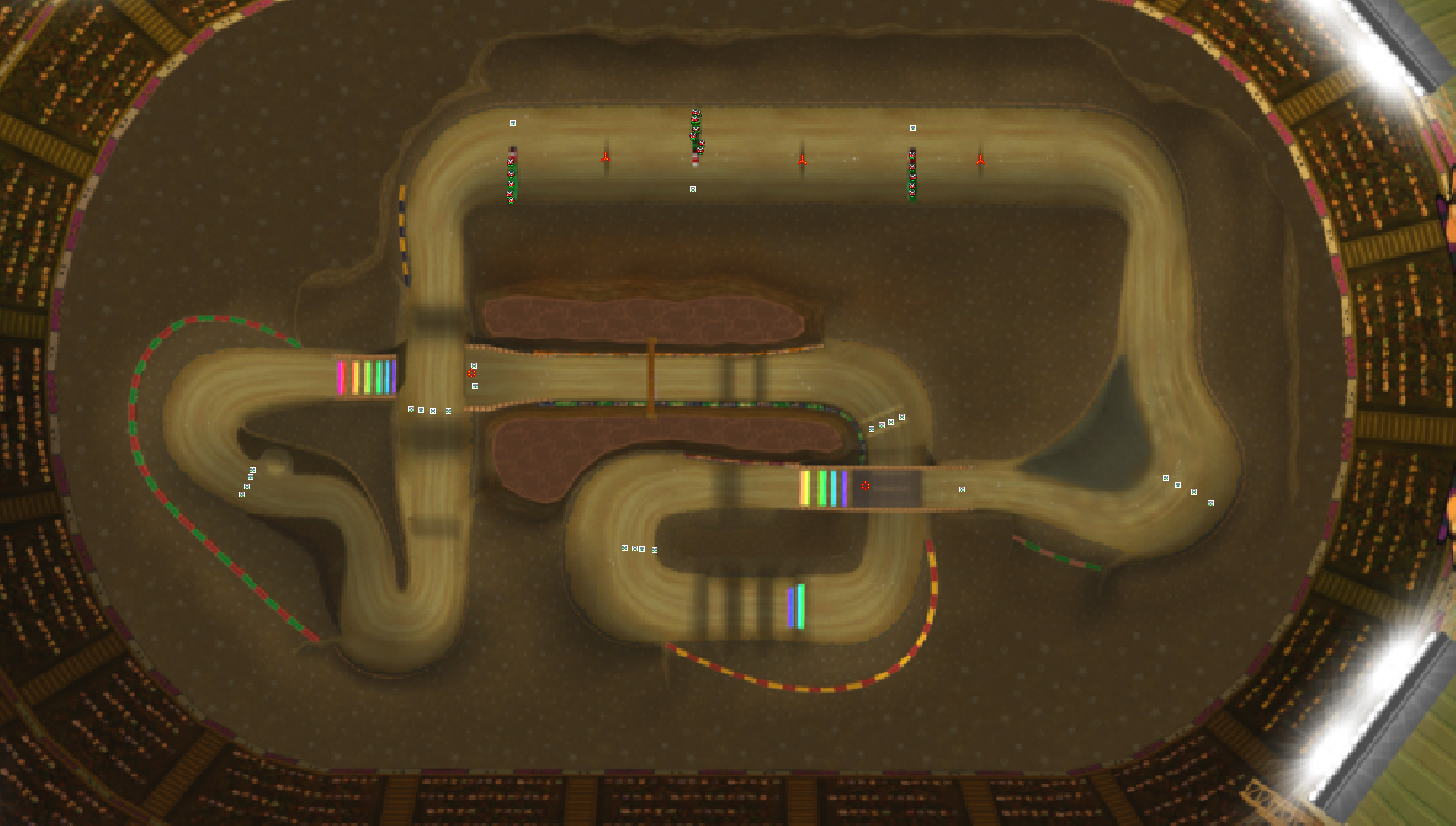 GCN Waluigi Stadium - Mario Kart PC