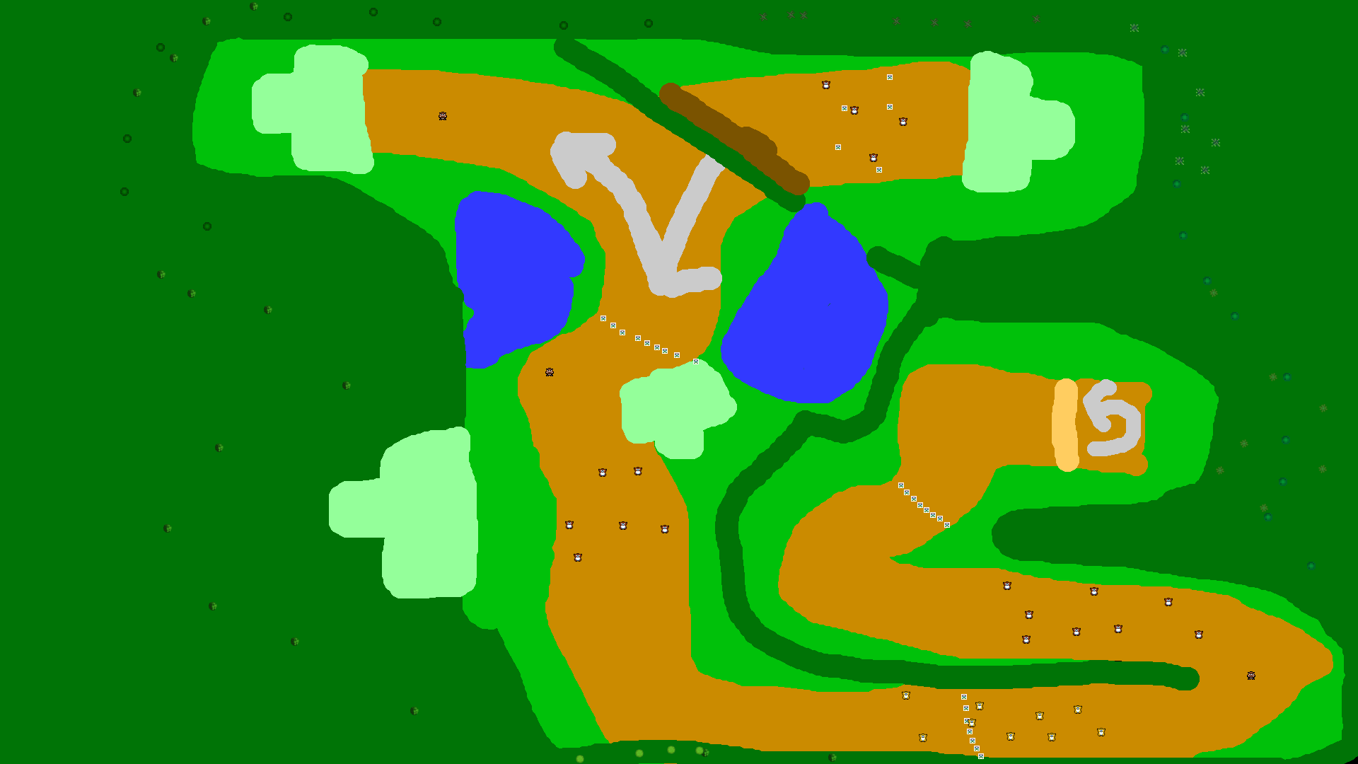 Secluded Forest - Mario Kart PC