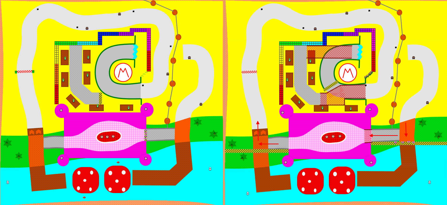 MKPC - MKI Circuit Mario / MKI Mario Circuit - Mario Kart PC