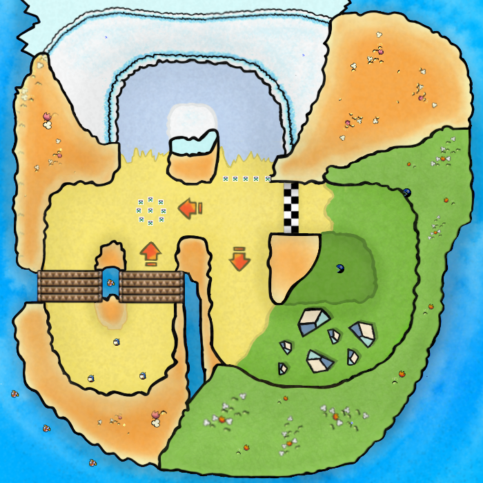 Yoshi Isle - Mario Kart PC