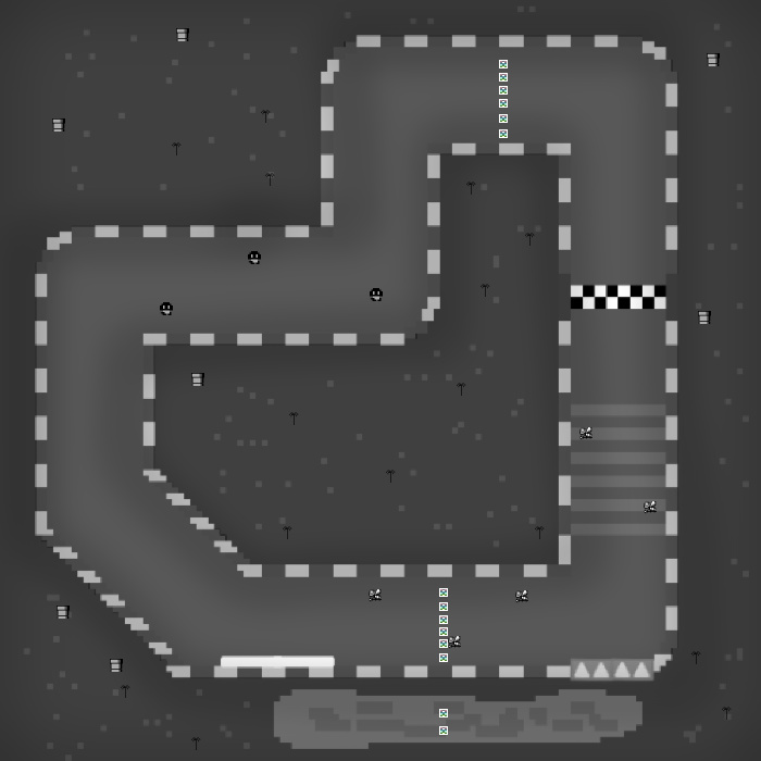 Sarasaland Speedway - Mario Kart PC