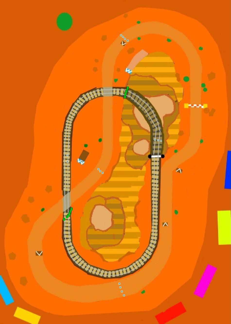 N64 Désert Kalimari (2) - Mario Kart PC