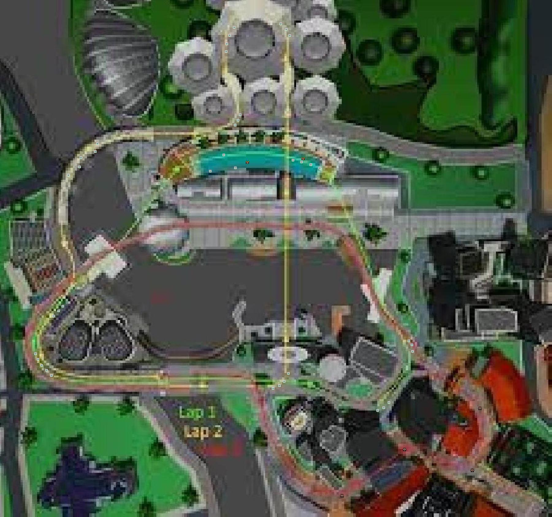 Singapore Speedway - Mario Kart PC