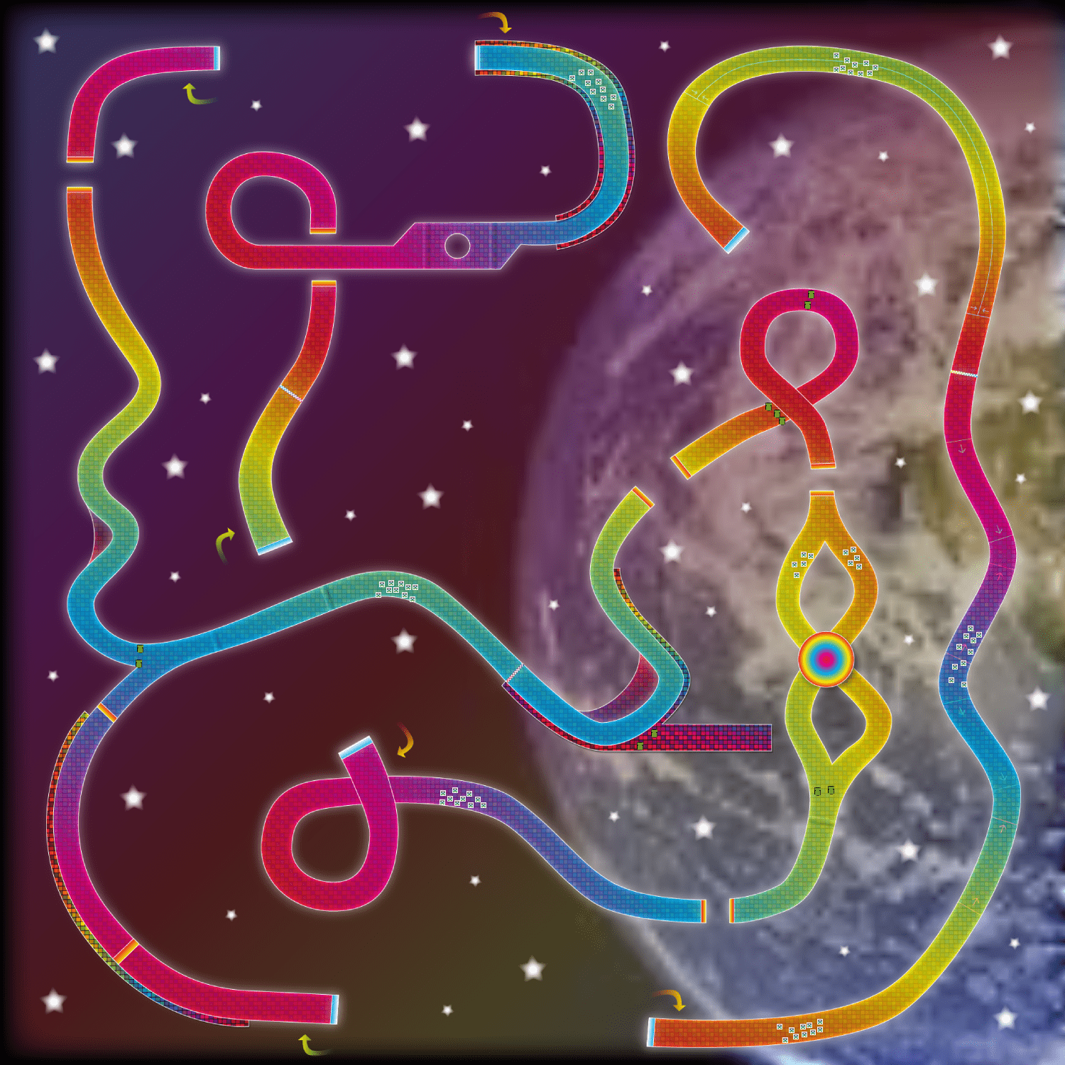 MKU Rainbow Road - Mario Kart PC