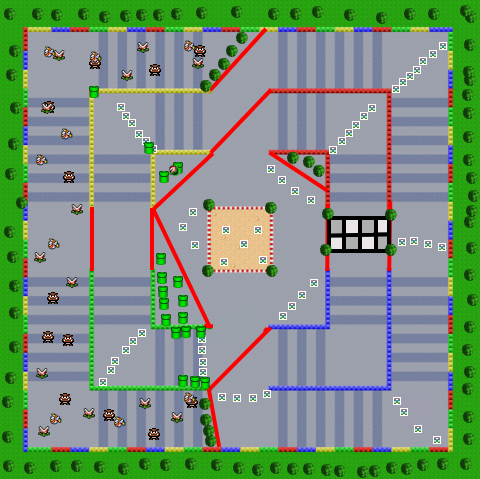 GBA Battle Course 1 - Mario Kart PC