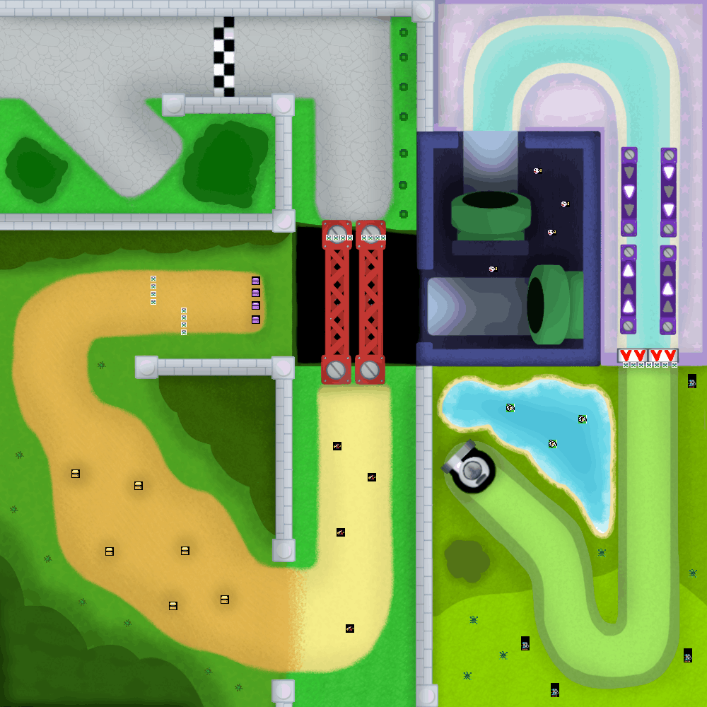 Mini-Land - Mario Kart PC