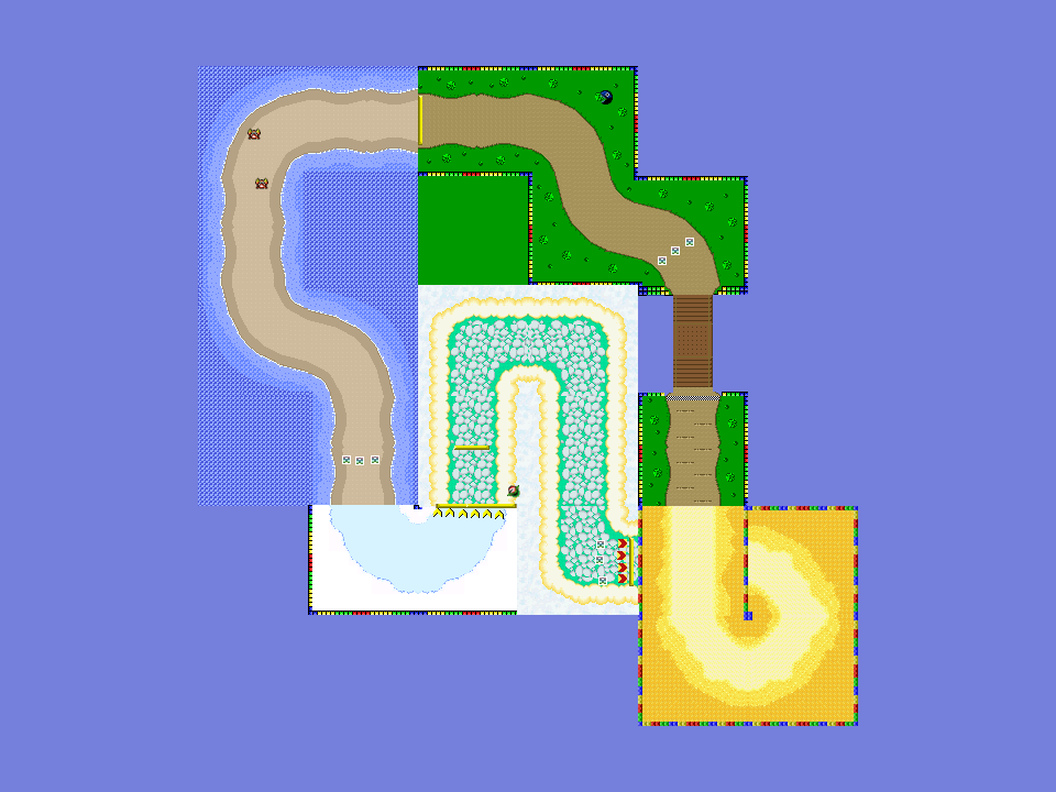 Tour Yoshi's Island - Mario Kart PC