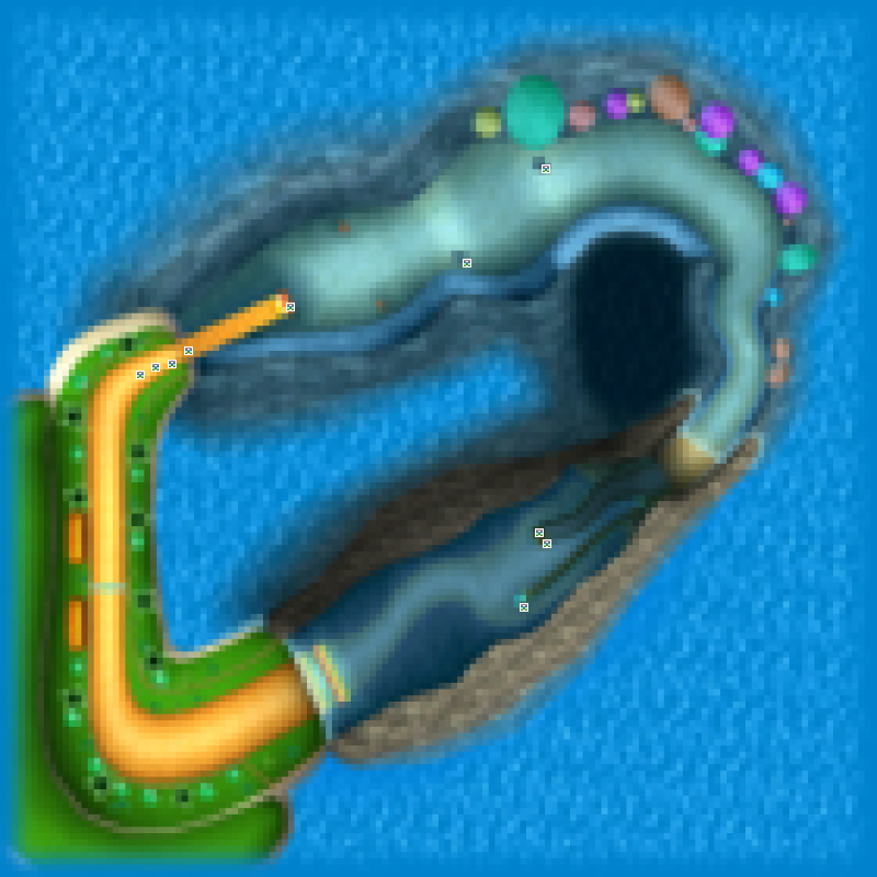 3DS Cheep Cheep Cove - Mario Kart PC