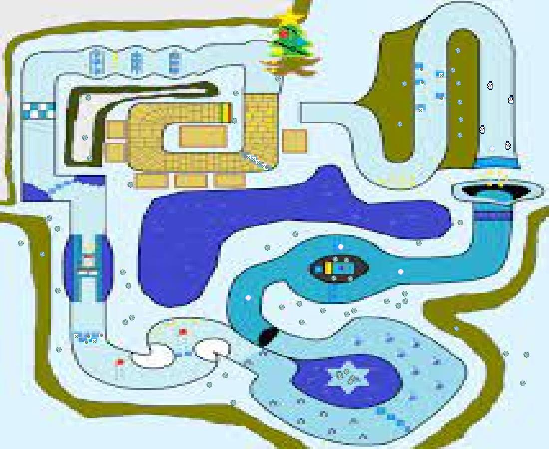 snow island - Mario Kart PC