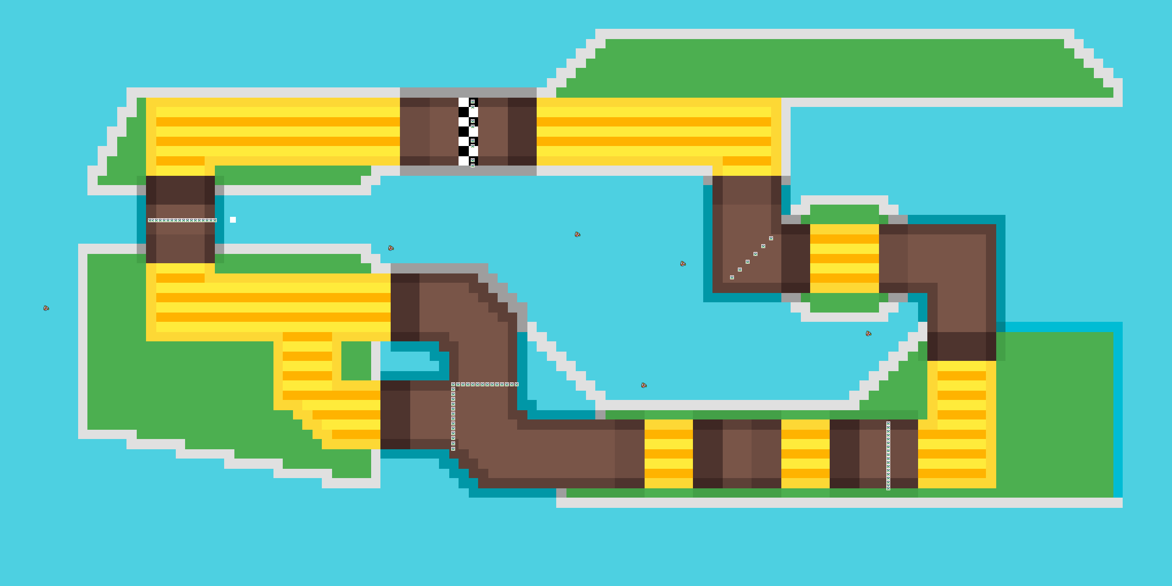 [PIXEL] Jungle Parkway - Mario Kart PC