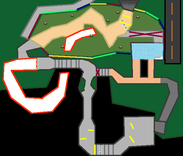 Abandoned Building T - Mario Kart PC