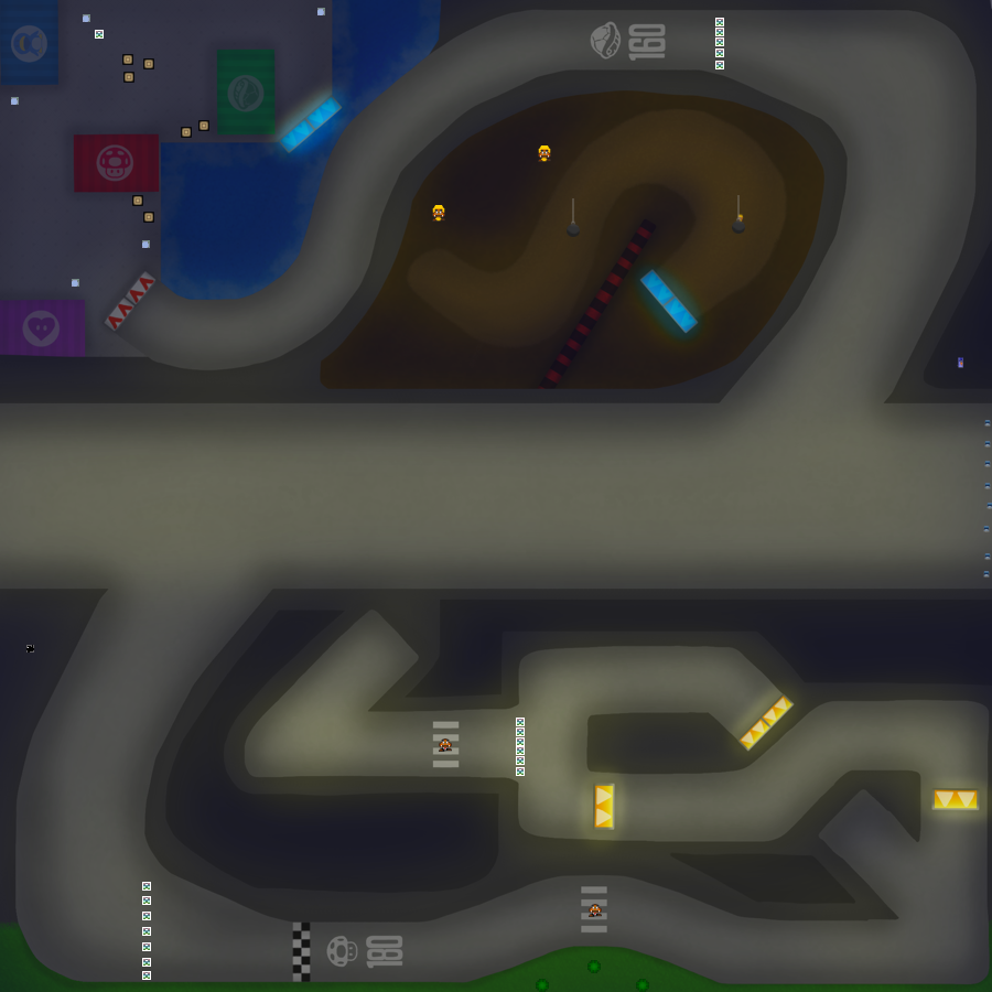 Mushroom Highway - Mario Kart PC