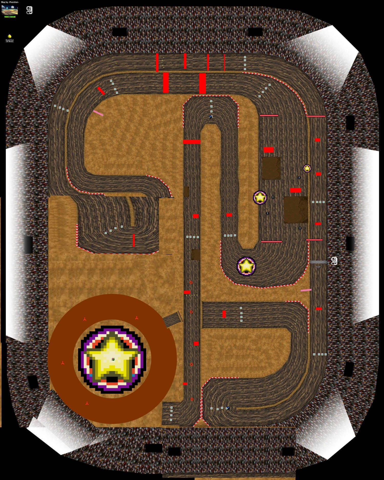 N64 Wario Stadium - Mario Kart PC